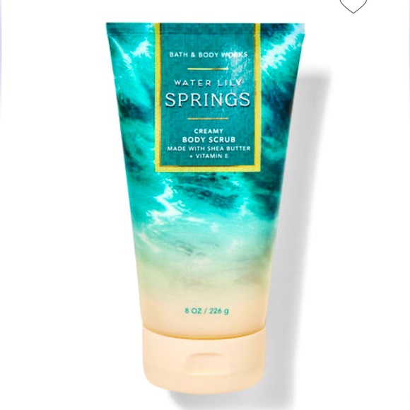 Bath & Body Works | Bath & Body | Nwt Bath Body Works Water Lily Springs Creamy Body Scrub ...
